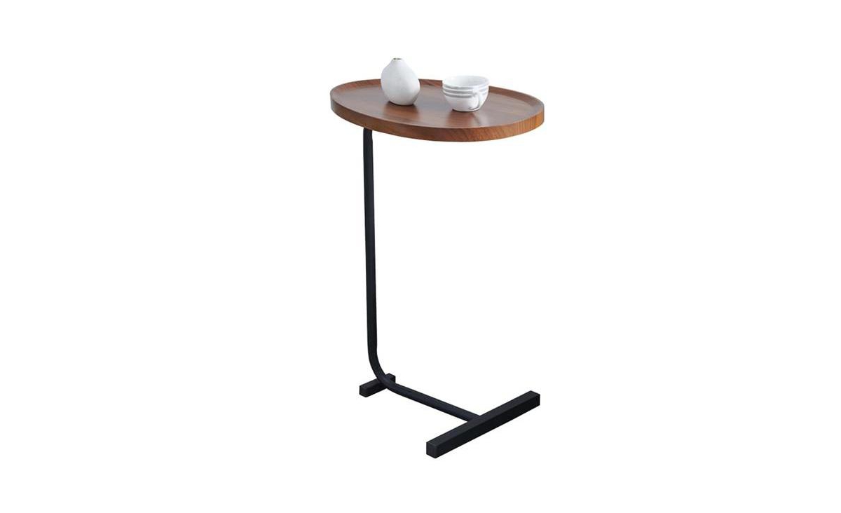 Click here for Slickblue 2-Piece Brown C-Shaped Side Table Set: S... prices