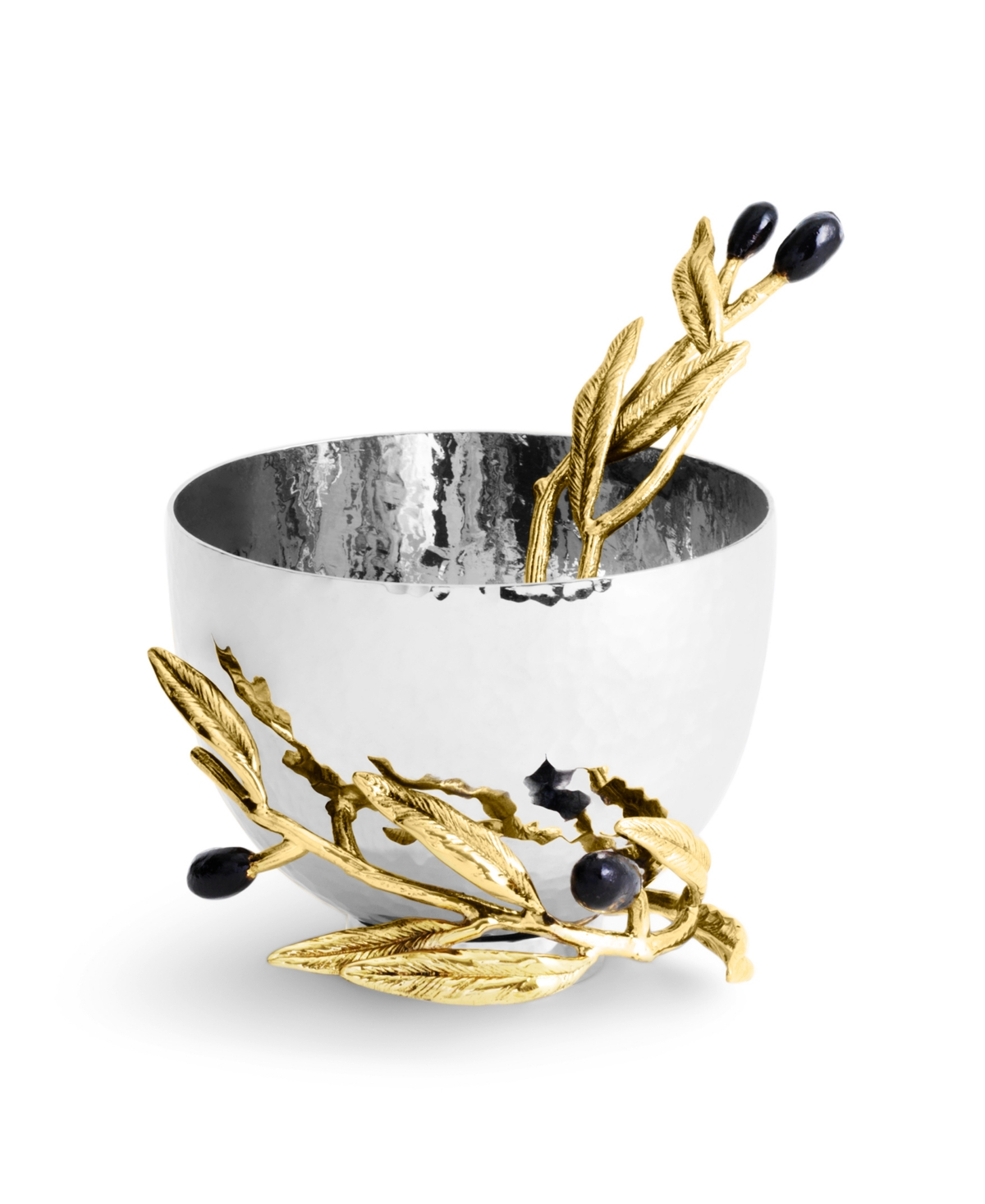 Click here for Michael Aram Olive Branch Nut Dish with Spoon prices