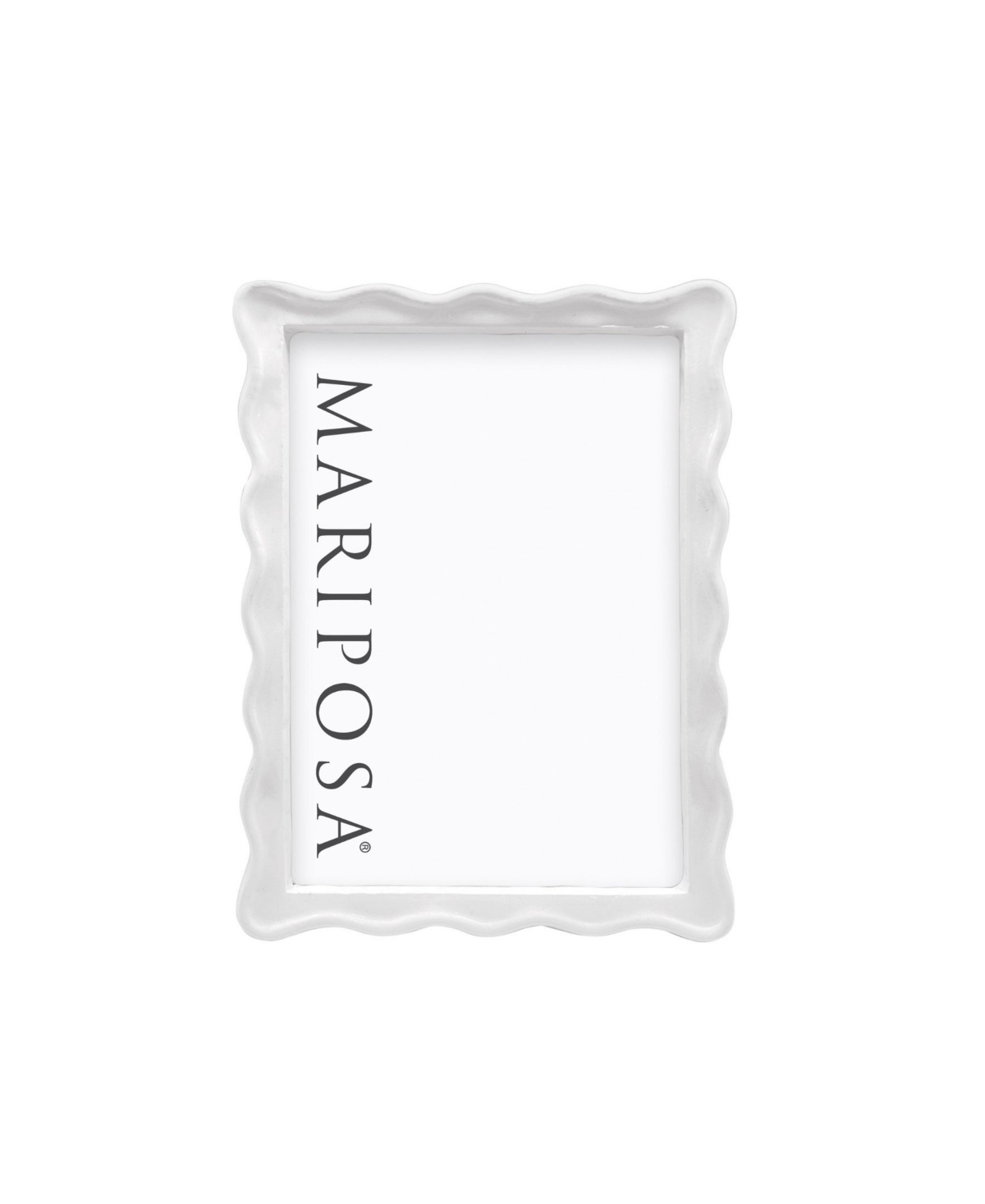 Click here for Mariposa Wavy Frame  5x7 - White prices