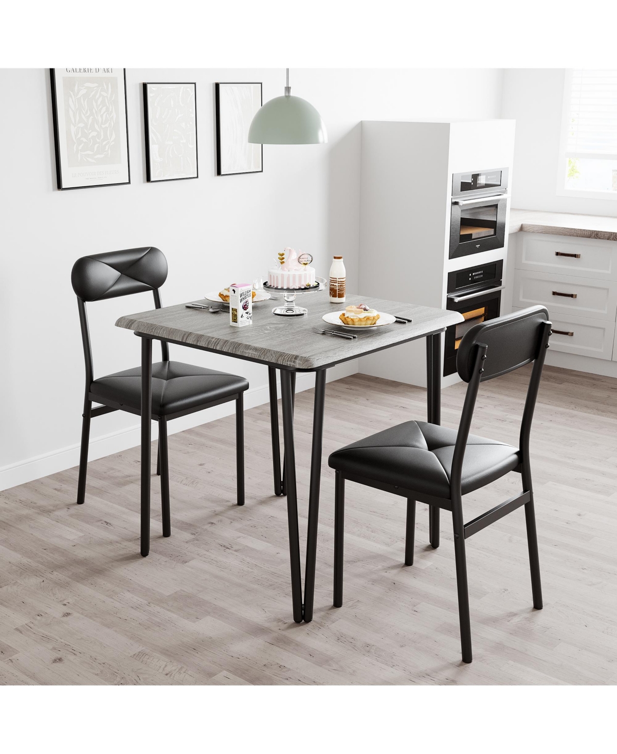 Click here for gaomon Dining Table for 2  Small Square kitchen Di... prices