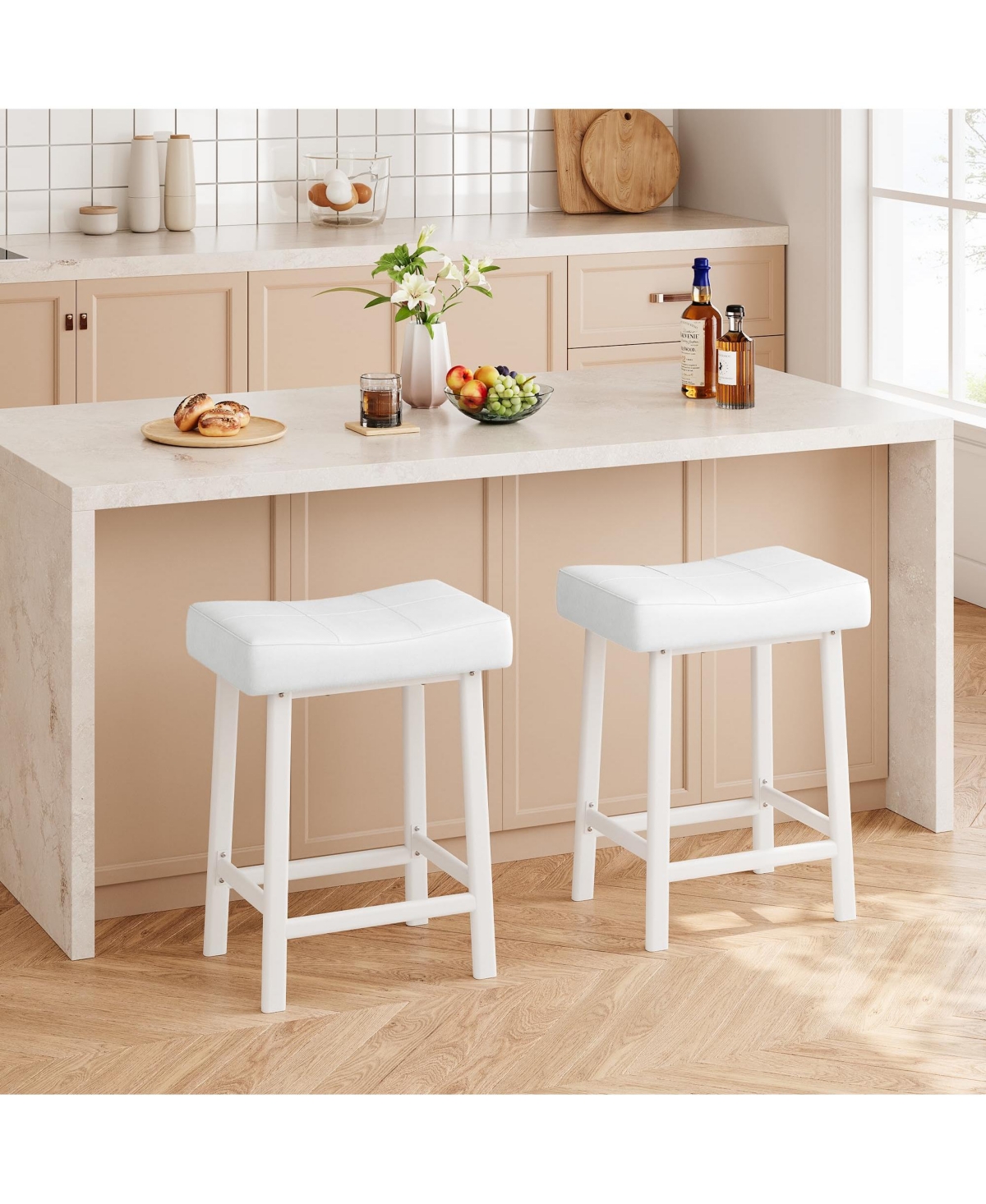 Click here for Gaomon Set of 2 Ergonomic 24 Counter Height Bar St... prices