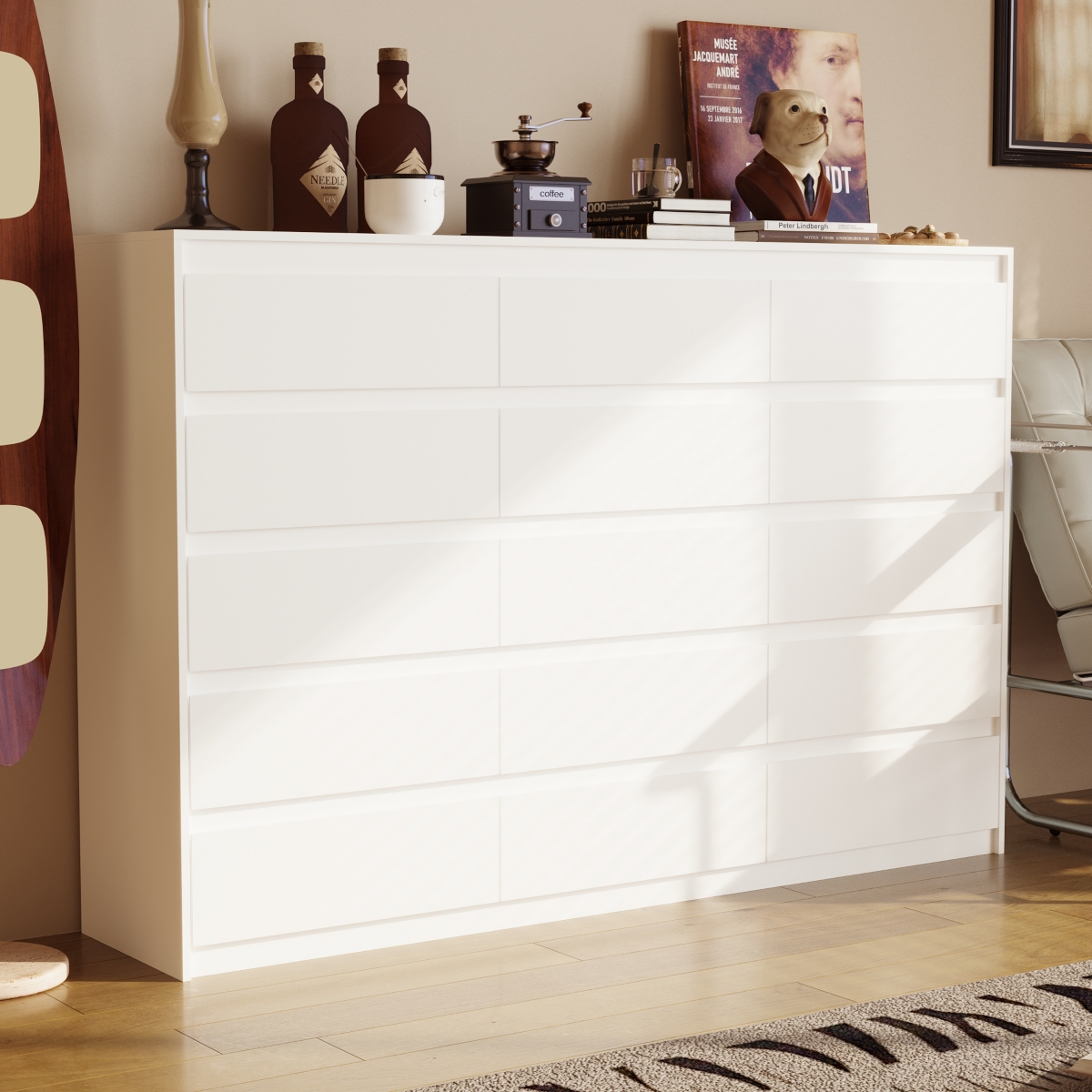 Click here for Homsee Modern 15-Drawer Dresser With Anti-Tip Safe... prices