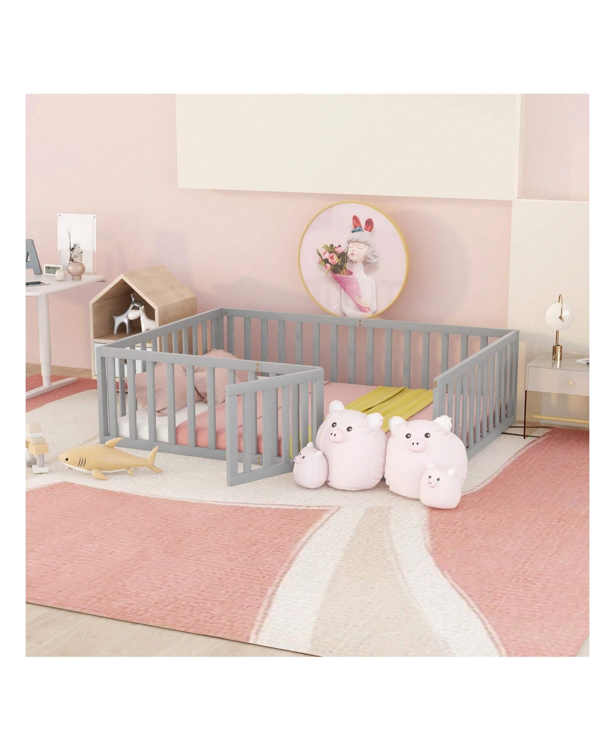 Click here for gaomon Full Size Bed Frame  Full Size Daybed Frame... prices