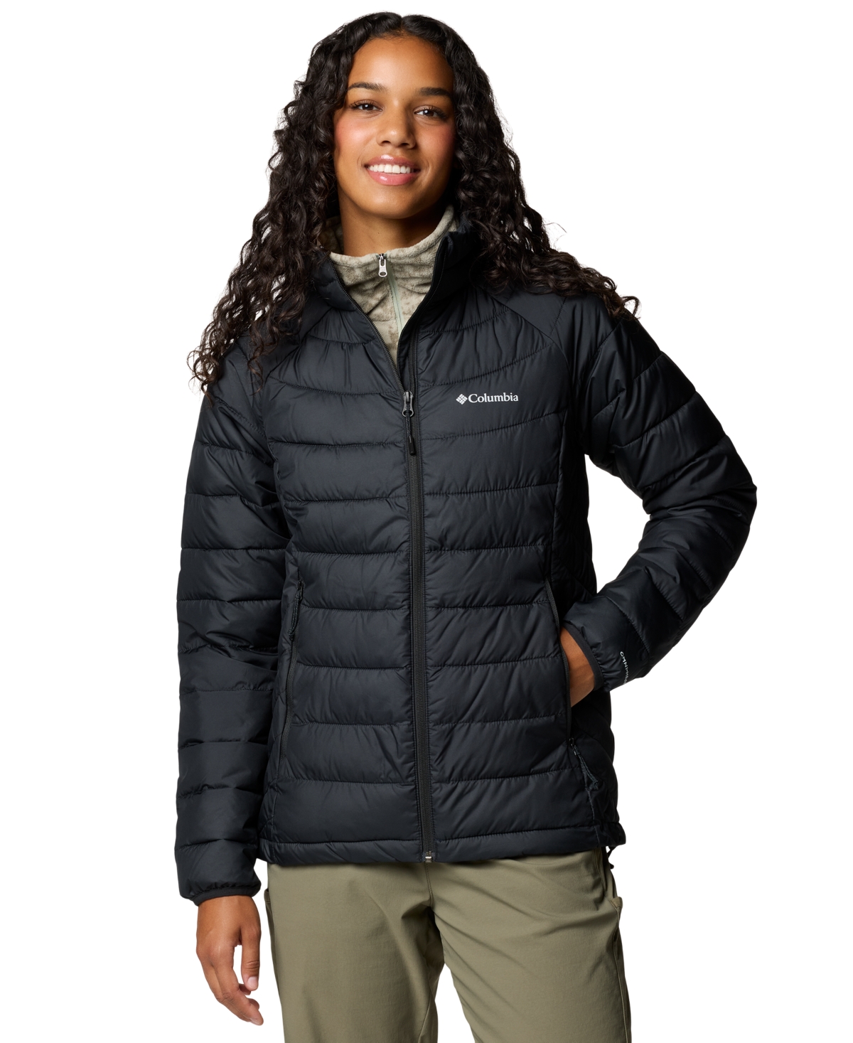 Click here for Columbia Womens Powder Lite Ii Full Zip Jacket - B... prices