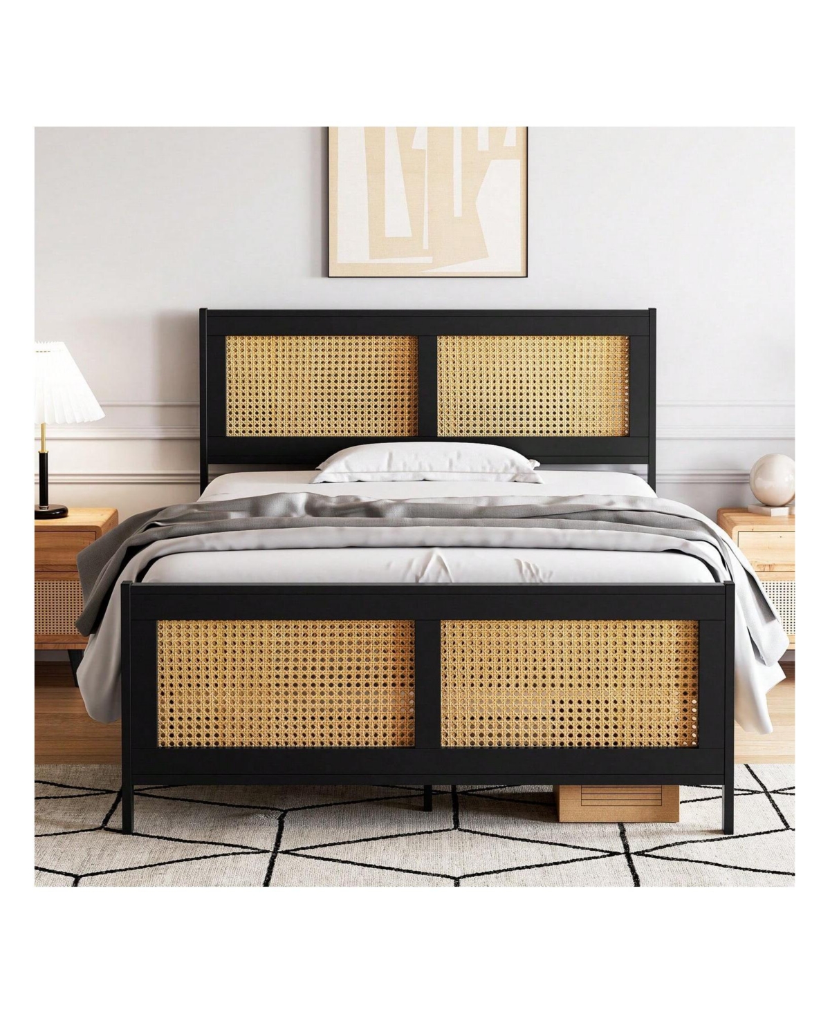 Click here for gaomon Twin/Full/Queen/King Size Bed Frame With Ra... prices