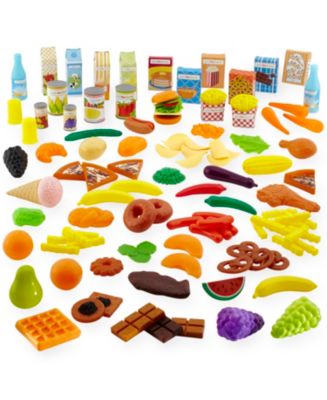 Just Like Home Deluxe 120-Piece Play Food Set - Macy's