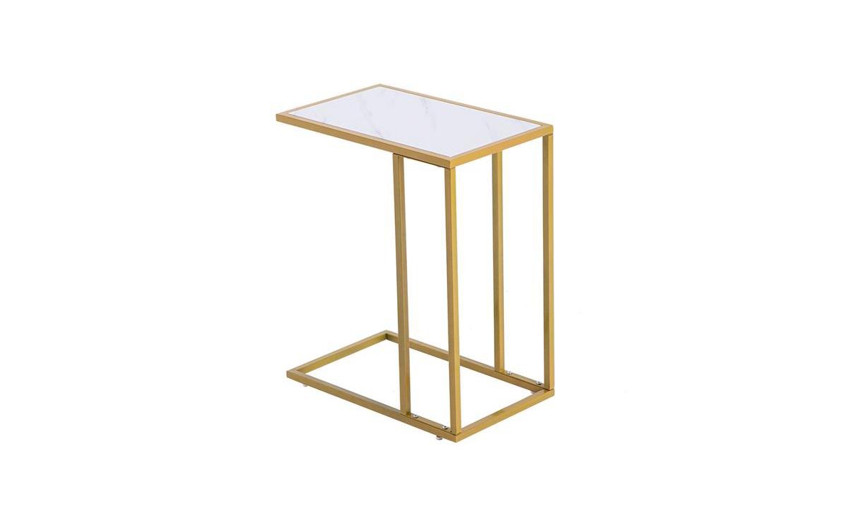 Click here for Marble Top C-Side Table – Compact Accent Ta... prices