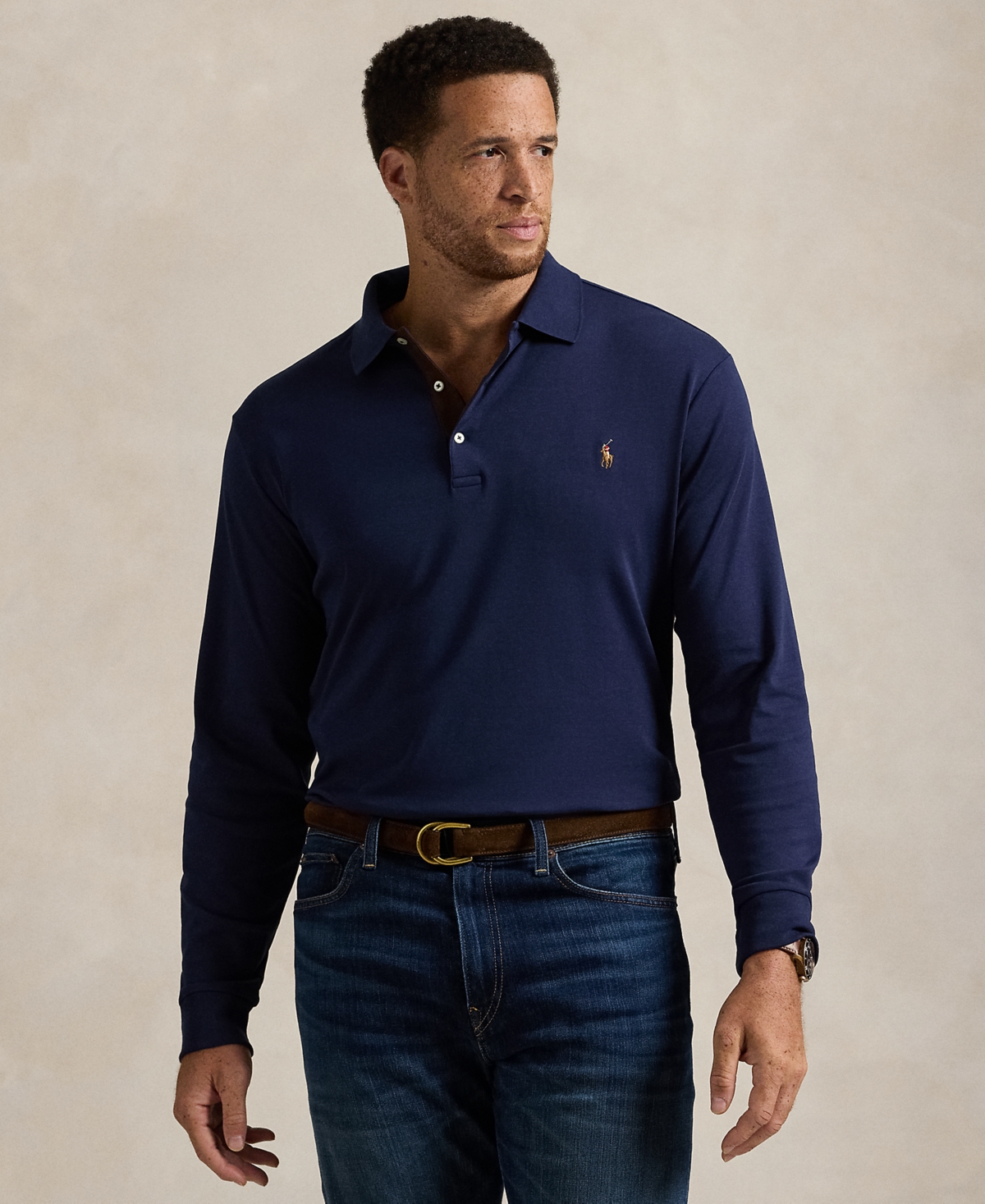 Click here for Polo Ralph Lauren Mens Big & Tall Soft Cotton Long... prices