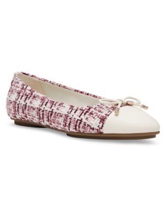 Anne Klein Women's Luci Cap Toe Ballet Flats - Macy's