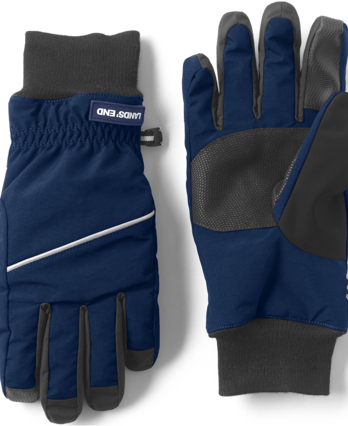 Click here for Lands End Mens Squall Waterproof Gloves - Deep sea... prices