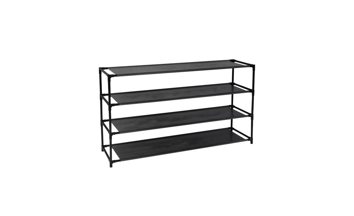 Click here for Slickblue 4-Tier Shoe Rack with Simple Assembly De... prices