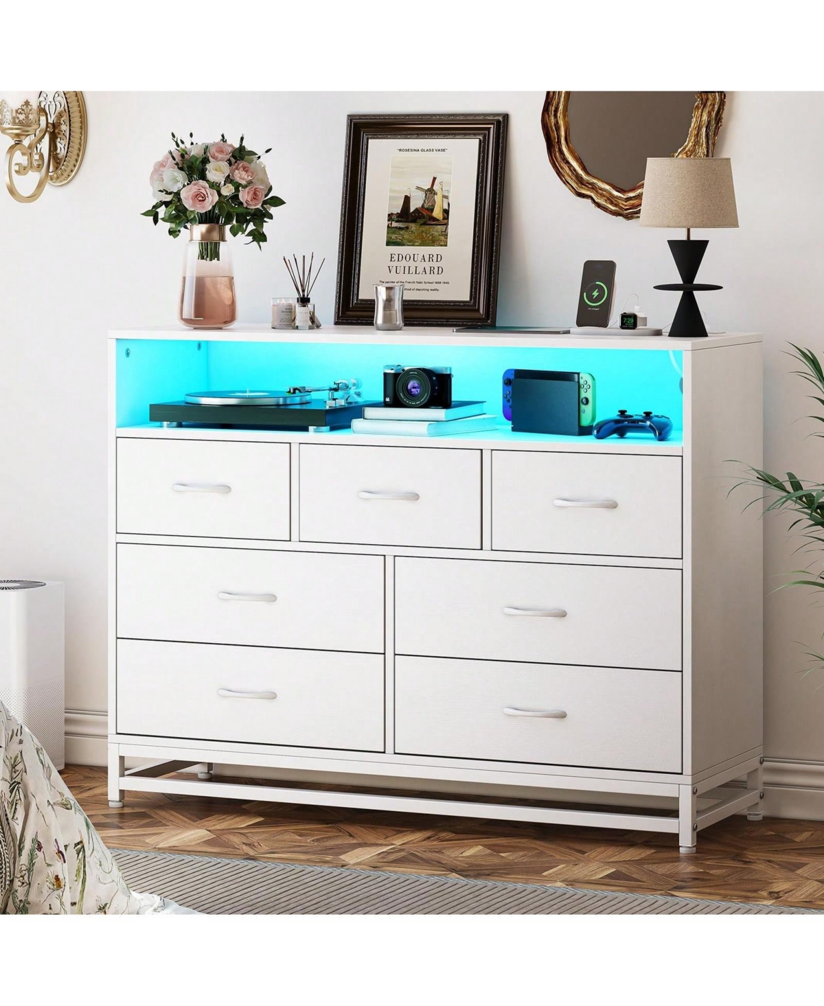 Click here for gaomon Dresser For Bedroom  Modern 7 Drawers Long... prices