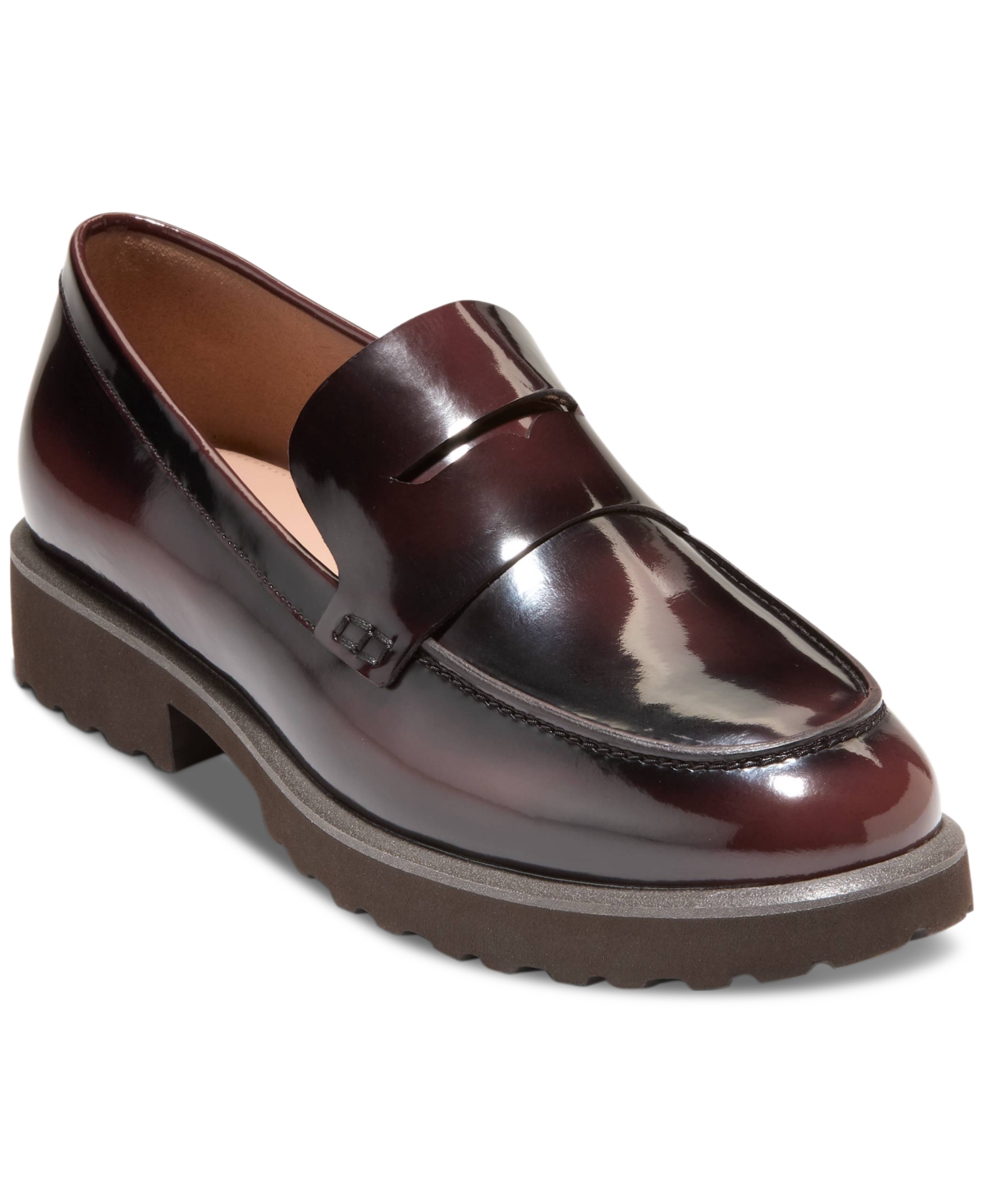 Click here for Cole Haan Womens Geneva Loafers - Burgundy Brush prices