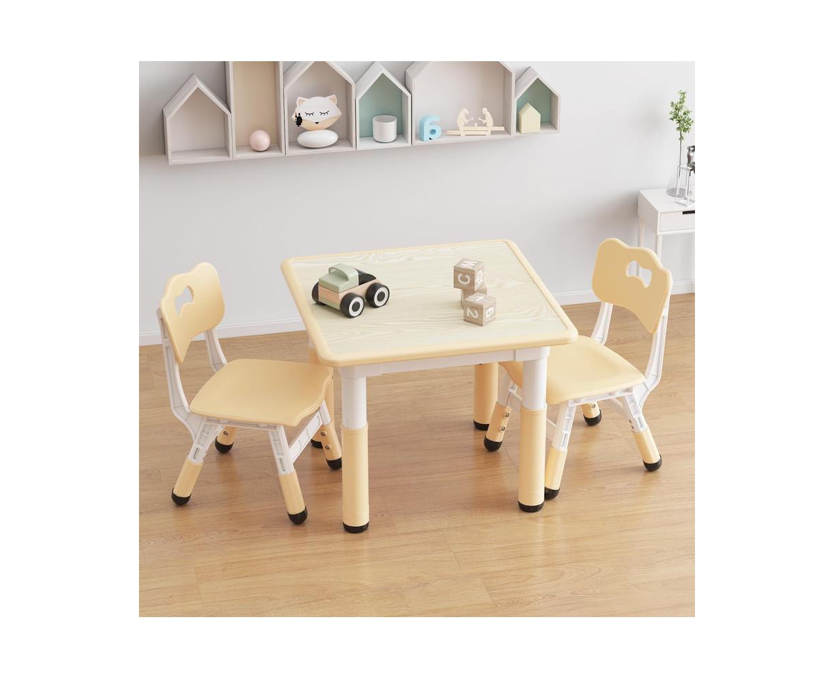 Click here for gaomon Kids Table and 2 Chairs Set with Graffiti D... prices