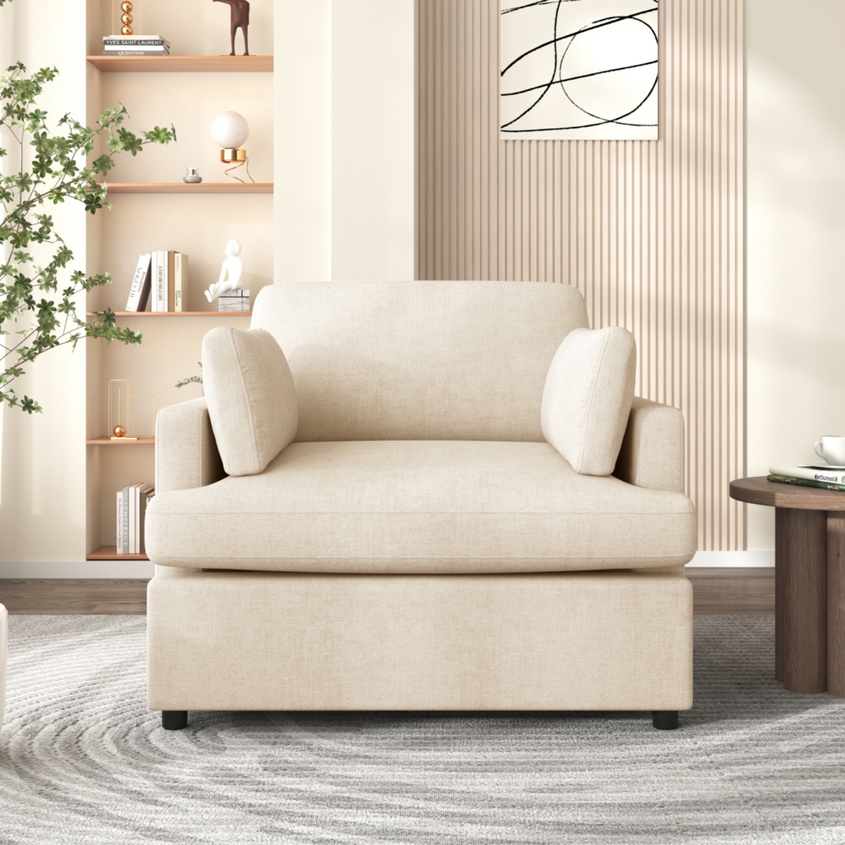 Click here for Streamdale Mirod Oversized Accent Chair with Plush... prices