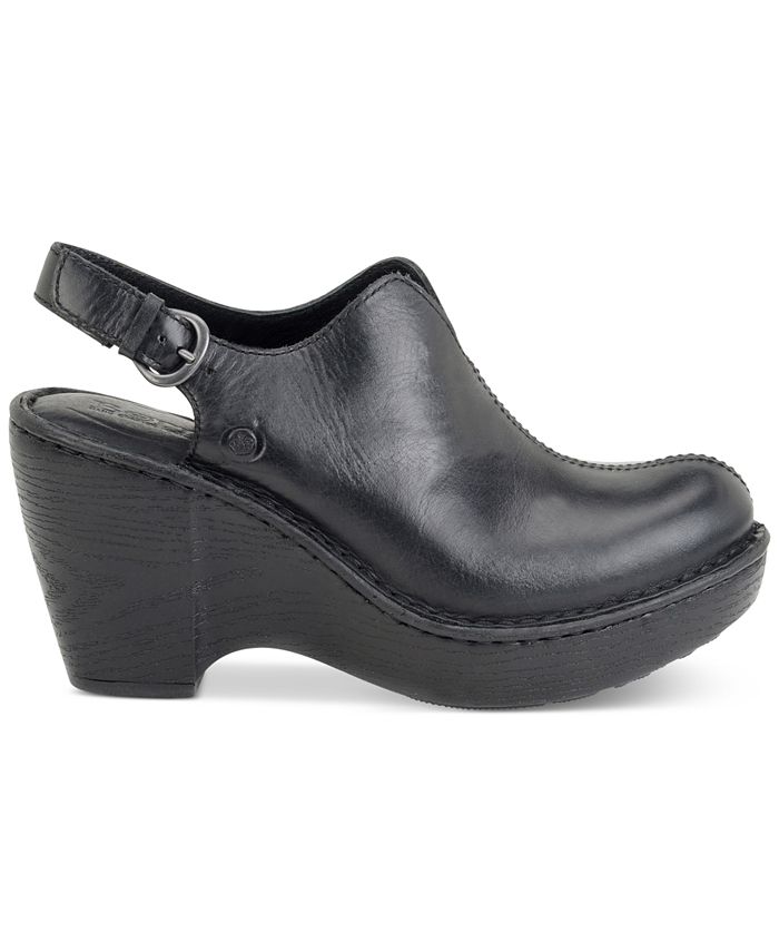 Born Flowers Slingback Clogs - Macy's