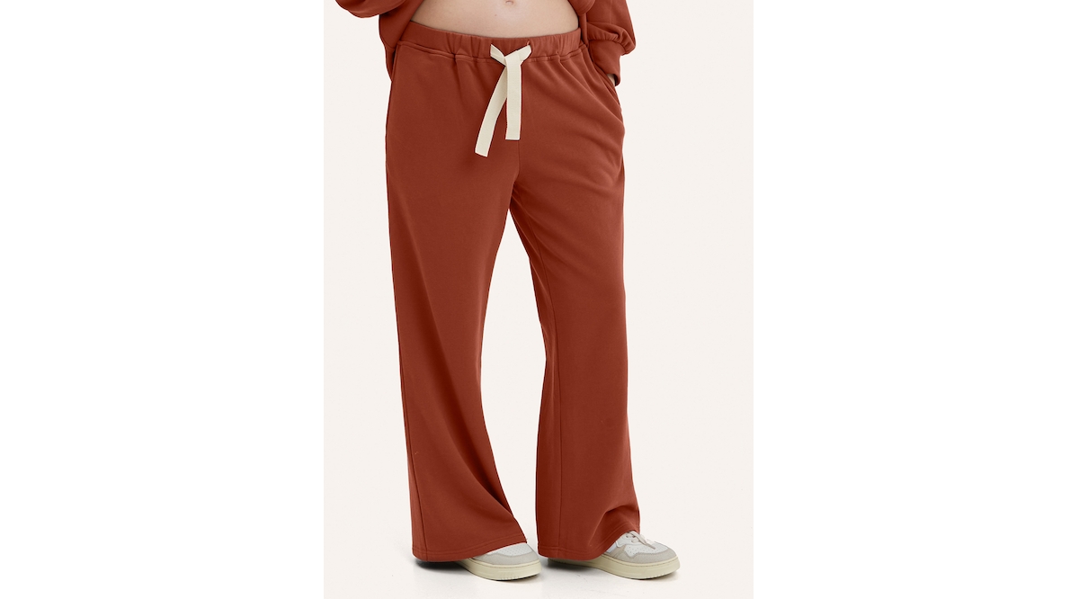 Nom Maternity Walker Lounge Pant - Chocolate