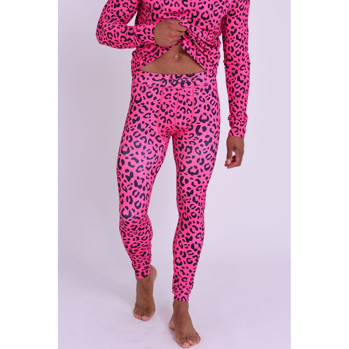 Click here for Oosc Mens Baselayer Pant - Hotel California Pink L... prices