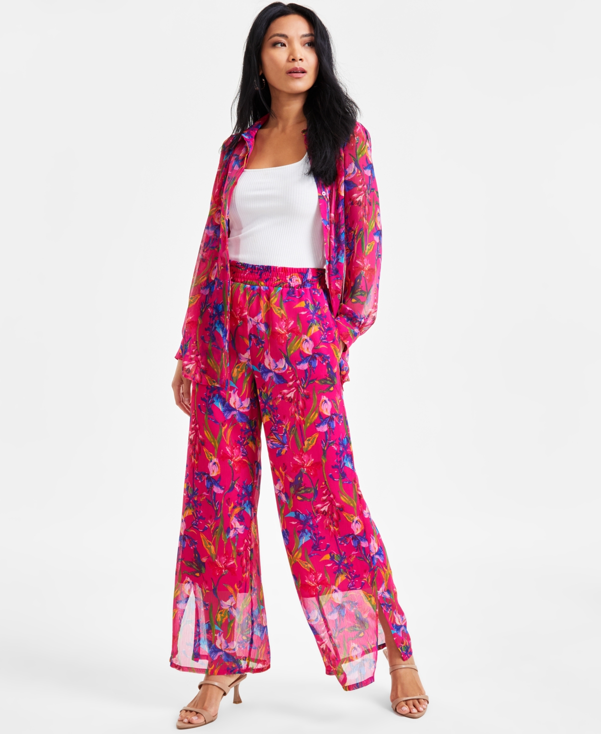 Click here for I.n.c. International Concepts Womens Floral-Print... prices