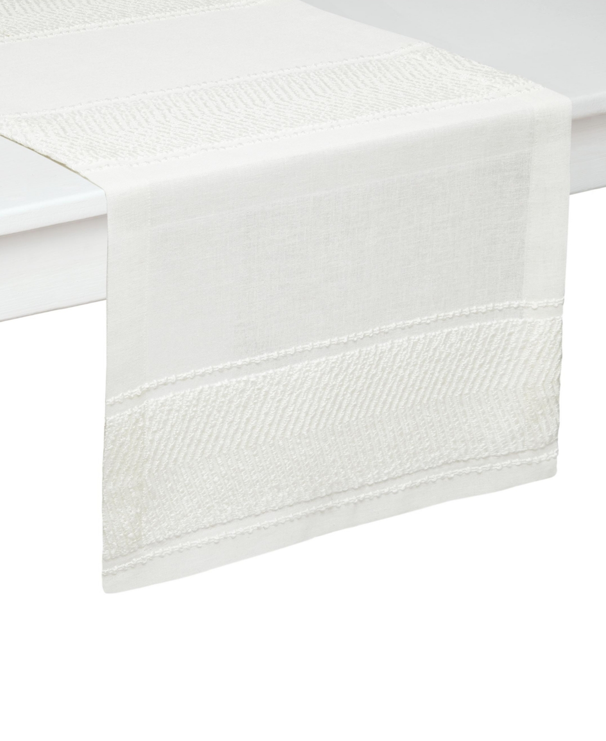 Click here for Mode Living Bianca Runner  16x90 - Fancy white prices