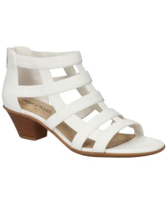 Easy Street Women's Marg Gladiator Block Heel Sandals - Macy's