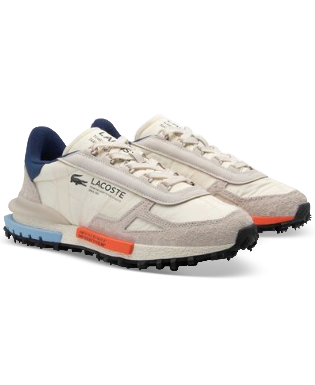 Click here for Lacoste Mens Elite Active Sneakers - Open White prices