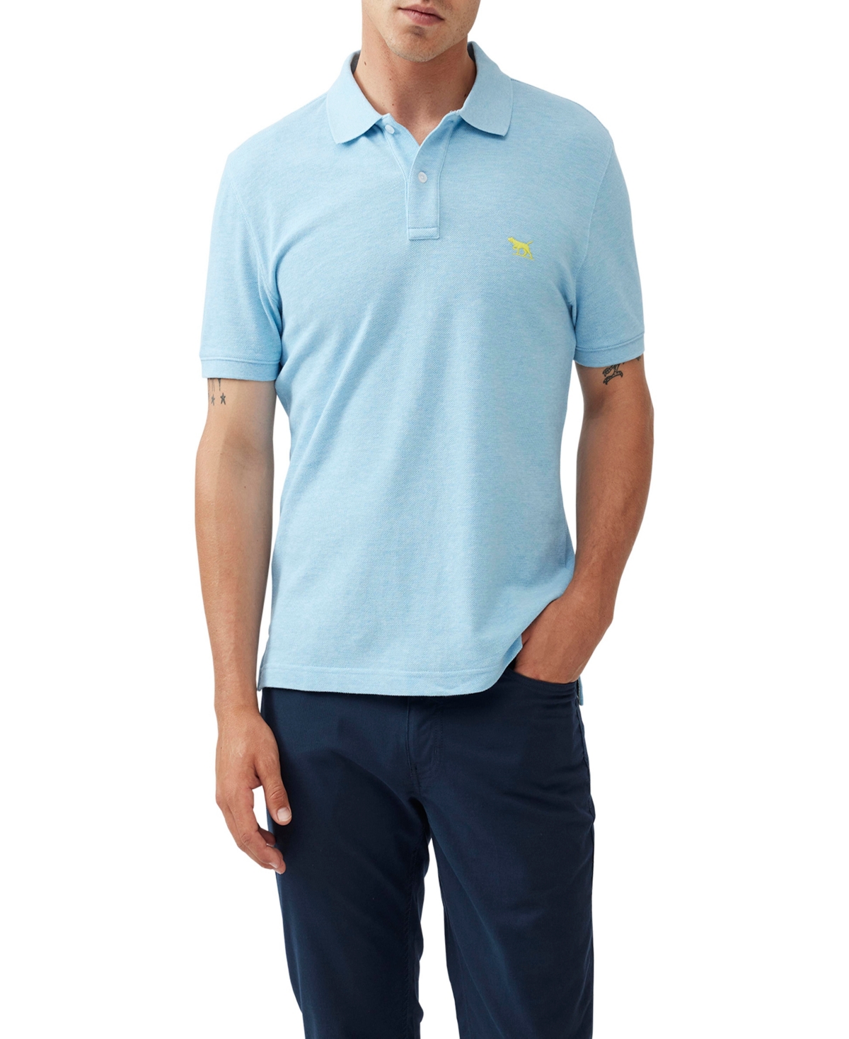 Click here for Rodd Gunn Mens The Gunn Short Sleeve Slim Fit Polo... prices