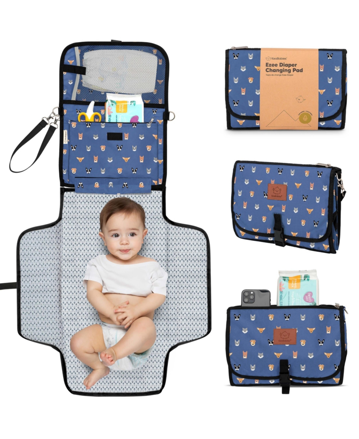 Click here for KeaBabies Ezee Diaper Changing Pad  Portable Diape... prices