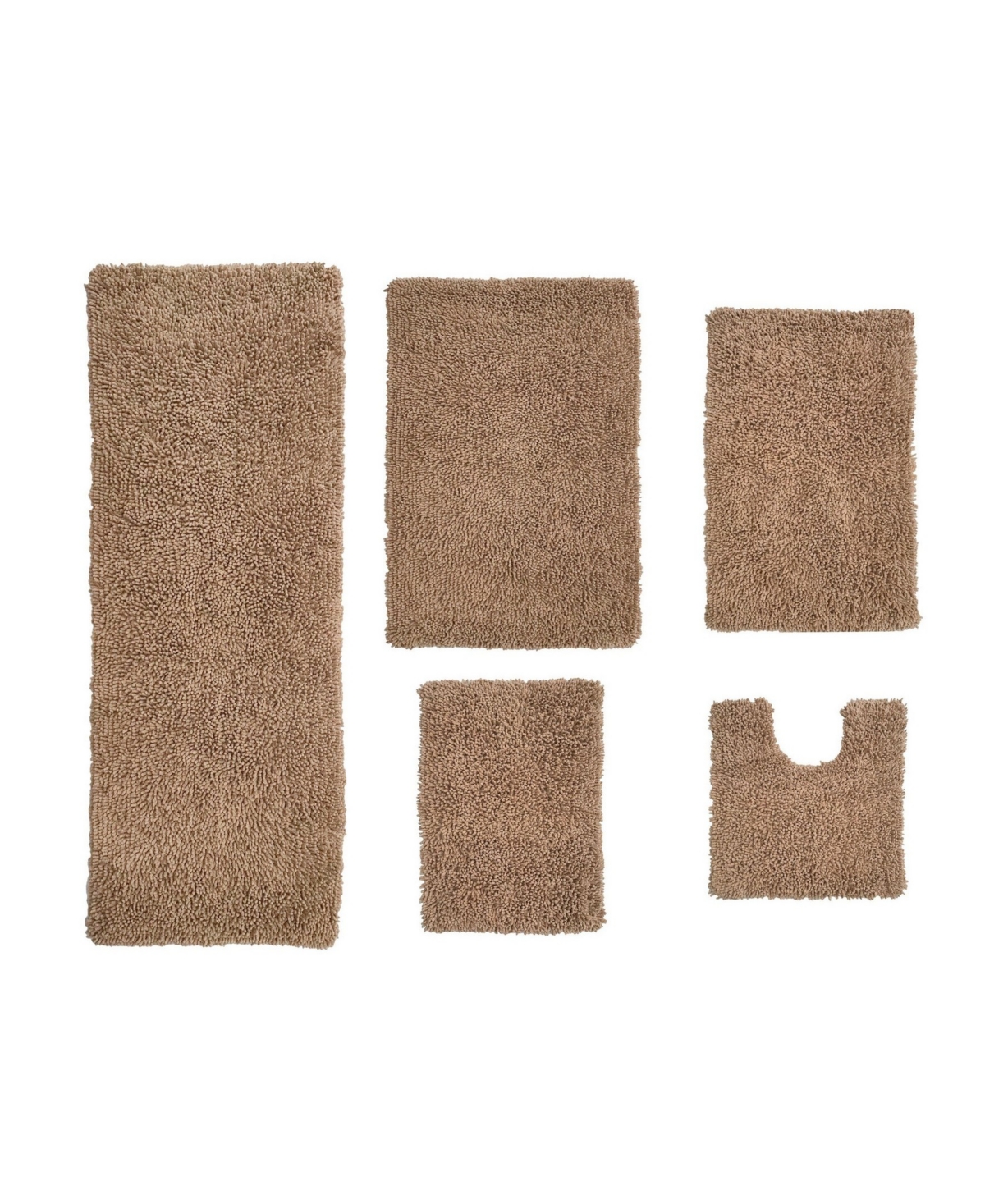 Click here for Home Weavers Fantasia 5-Pc. Bath Rug Set - Linen prices