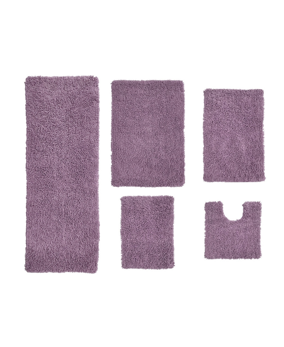 Click here for Home Weavers Fantasia 5-Pc. Bath Rug Set - Purple prices
