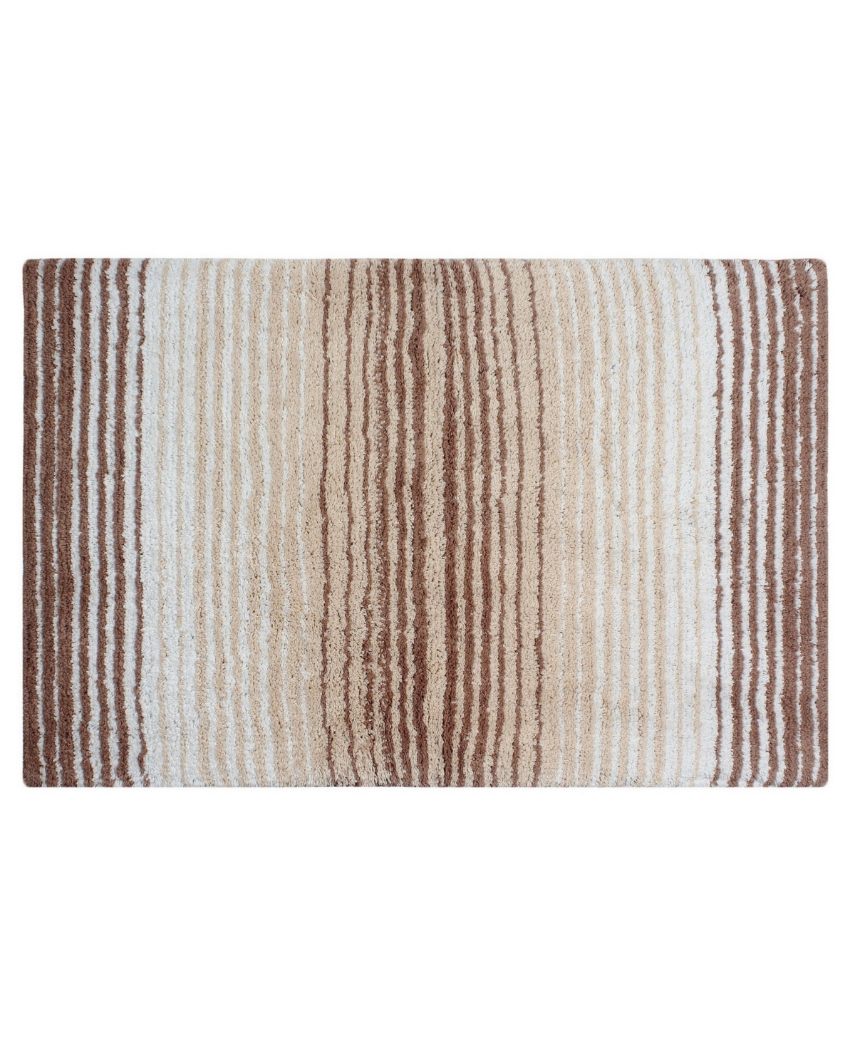 Home Weavers Gradiation Bath Rug  24 x 40 - Beige