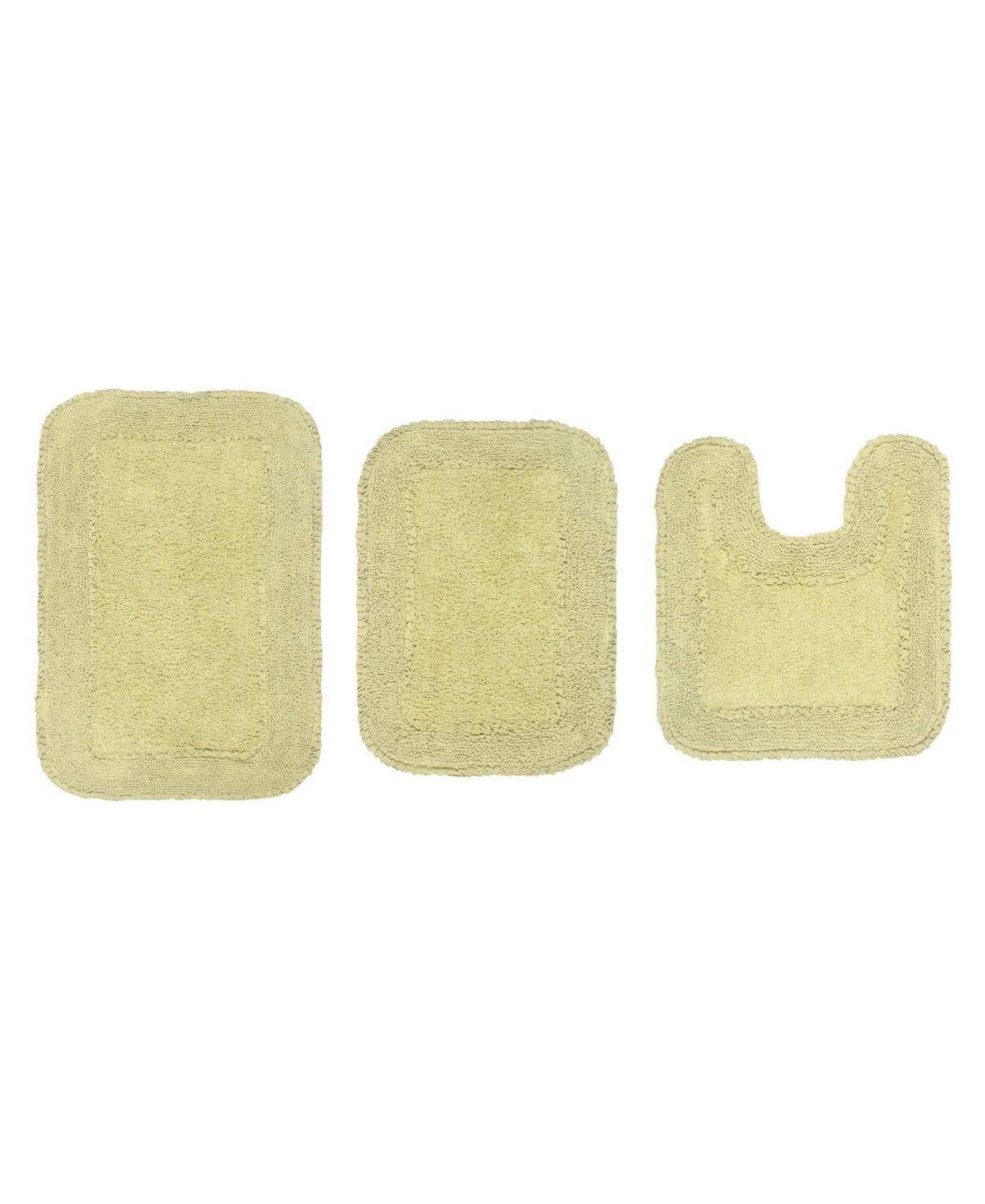 Click here for Home Weavers Radiant 3-Pc. Bath Rug Set - Green prices