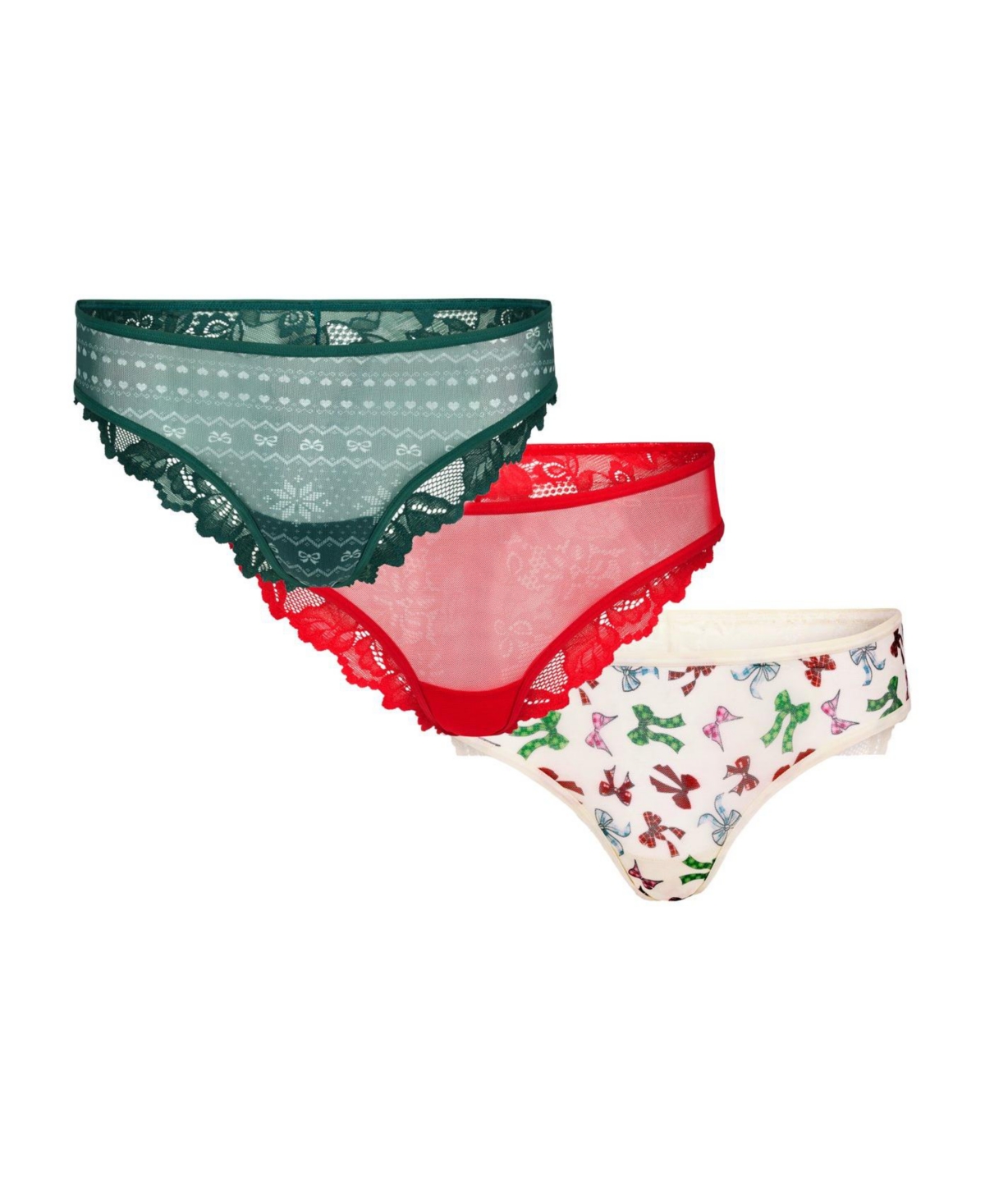 Click here for Adore Me Womens Onita Cheeky Panty - Novelty red prices