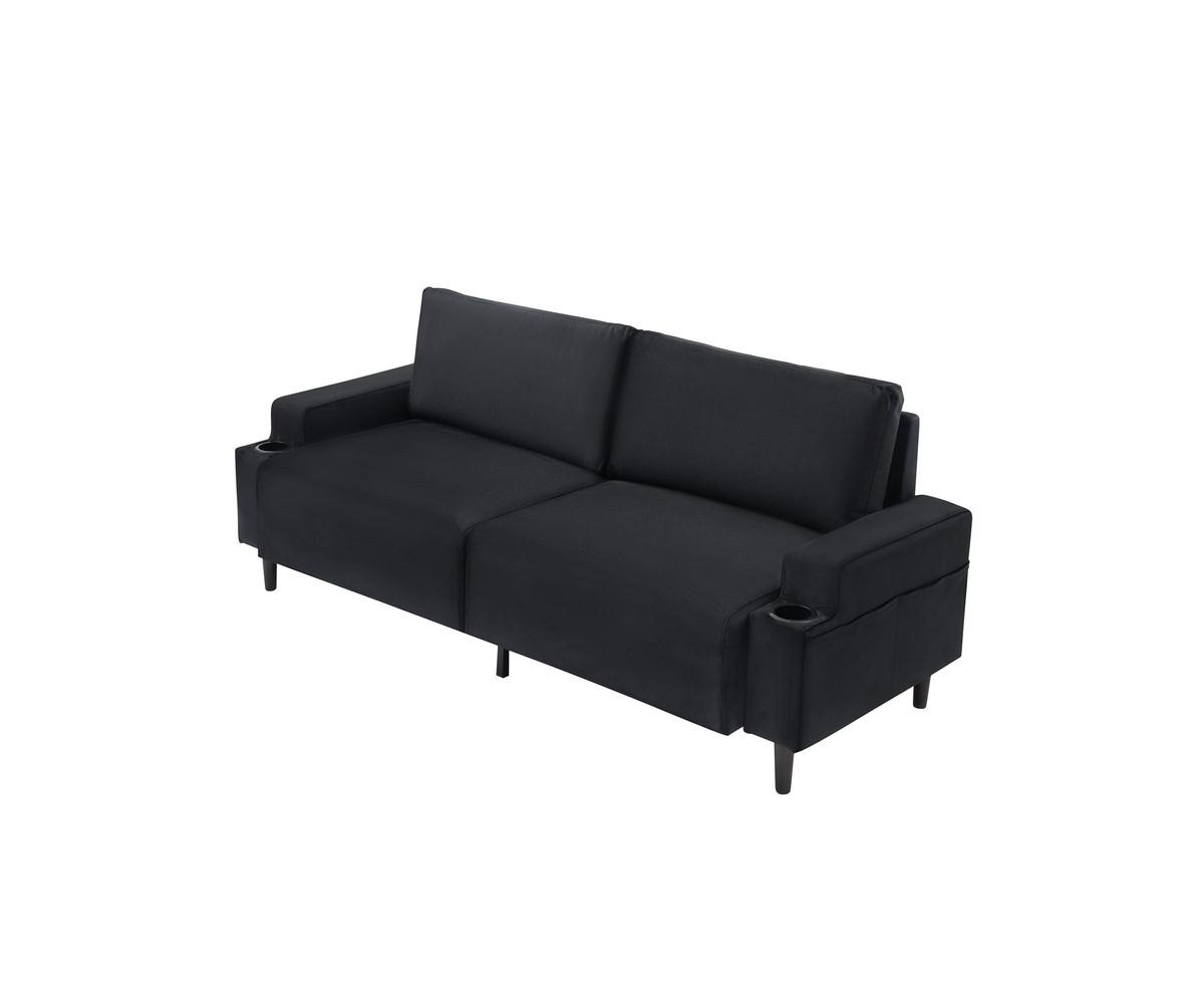 Click here for gaomon 80.7 Modern Square Armrest Cushioned Sofa W... prices