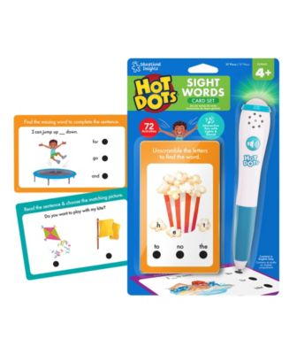 Educational Insights Hot Dots Sight Word Card Set - Macy's