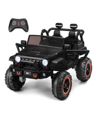 Funtok 24V 7AH 2 Seater Kids Electric Ride on Car,4WD Battery Powered ...