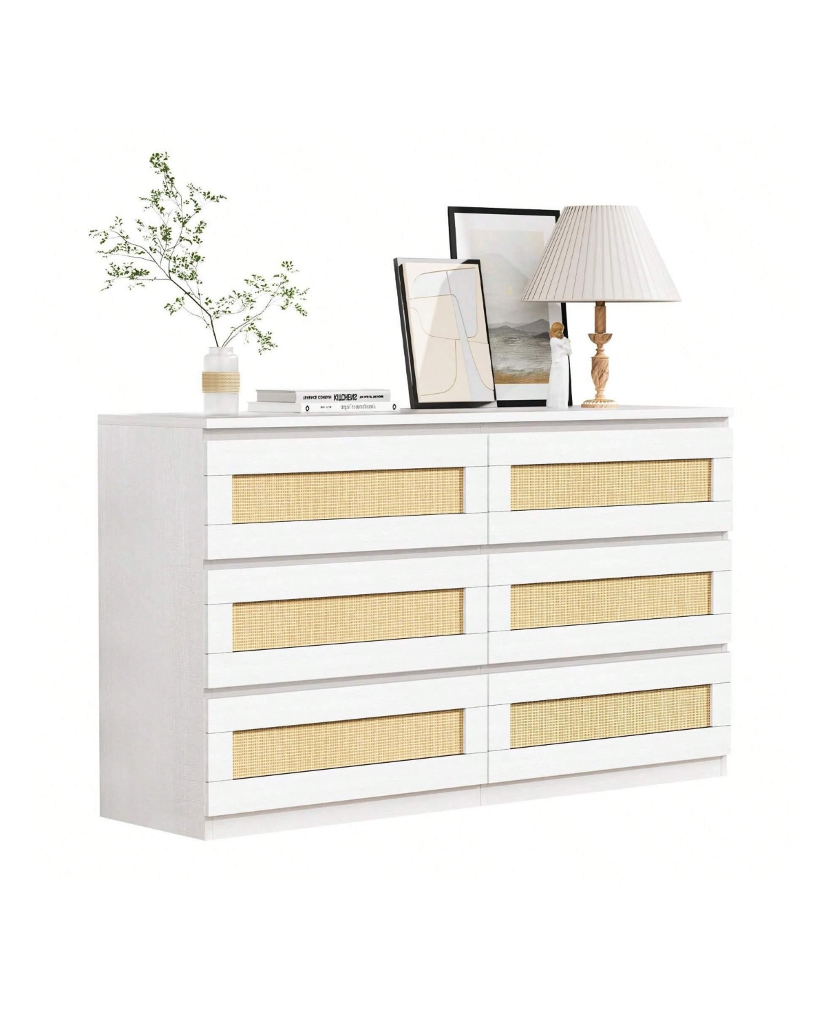 Click here for Rattan Dresser For Bedroom  6 Drawer Dresser For B... prices