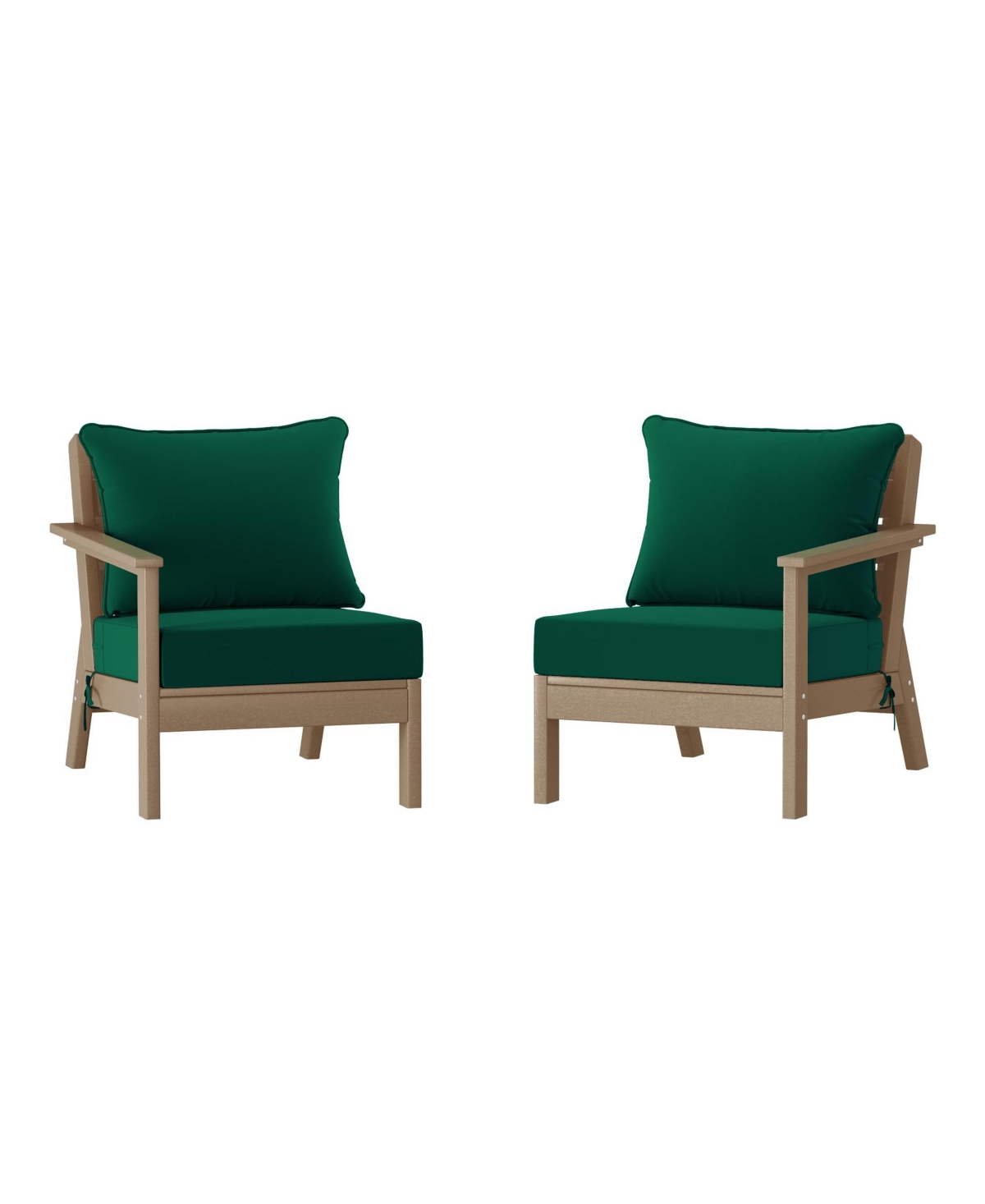 Click here for WestinTrends Outdoor Patio Hdpe Weathered Wood Lov... prices