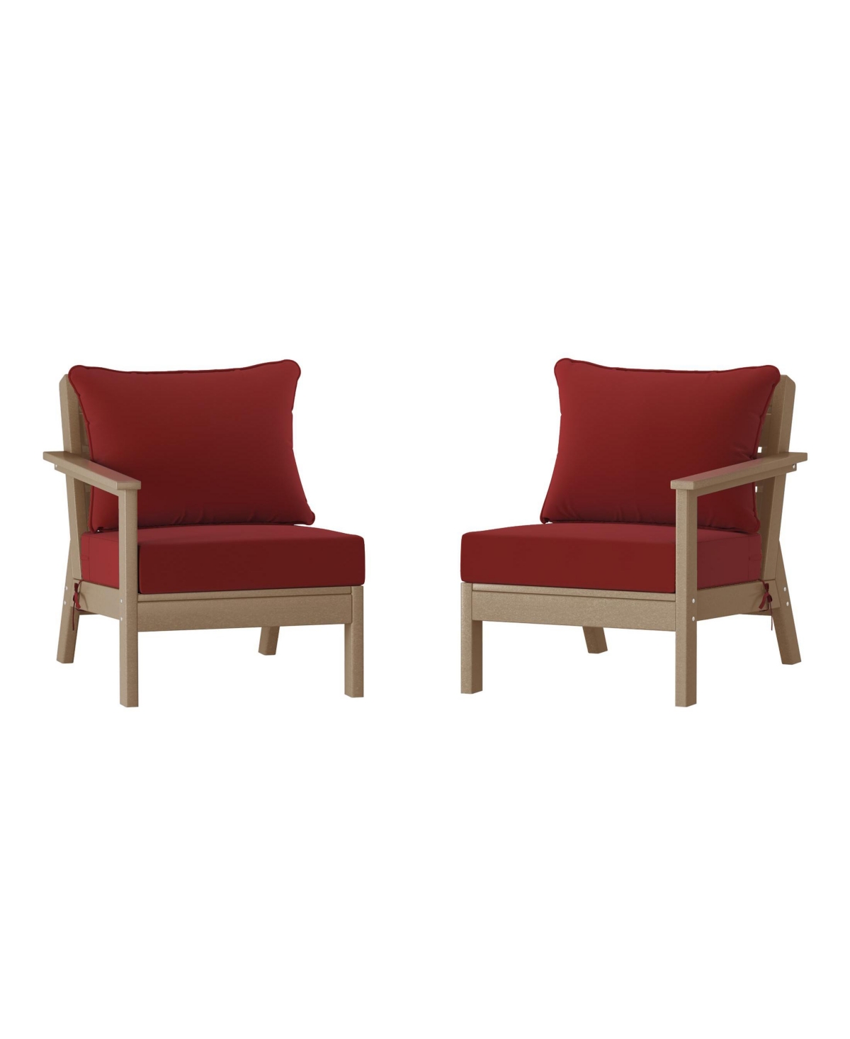 Click here for WestinTrends Outdoor Patio Hdpe Weathered Wood Lov... prices