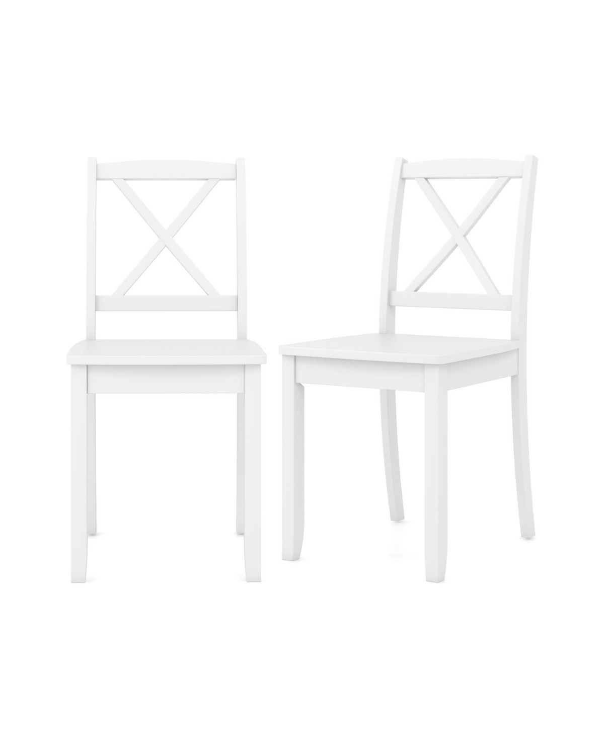 Click here for Gouun Wood Dining Chair Set of 2 with Rubber Wood... prices