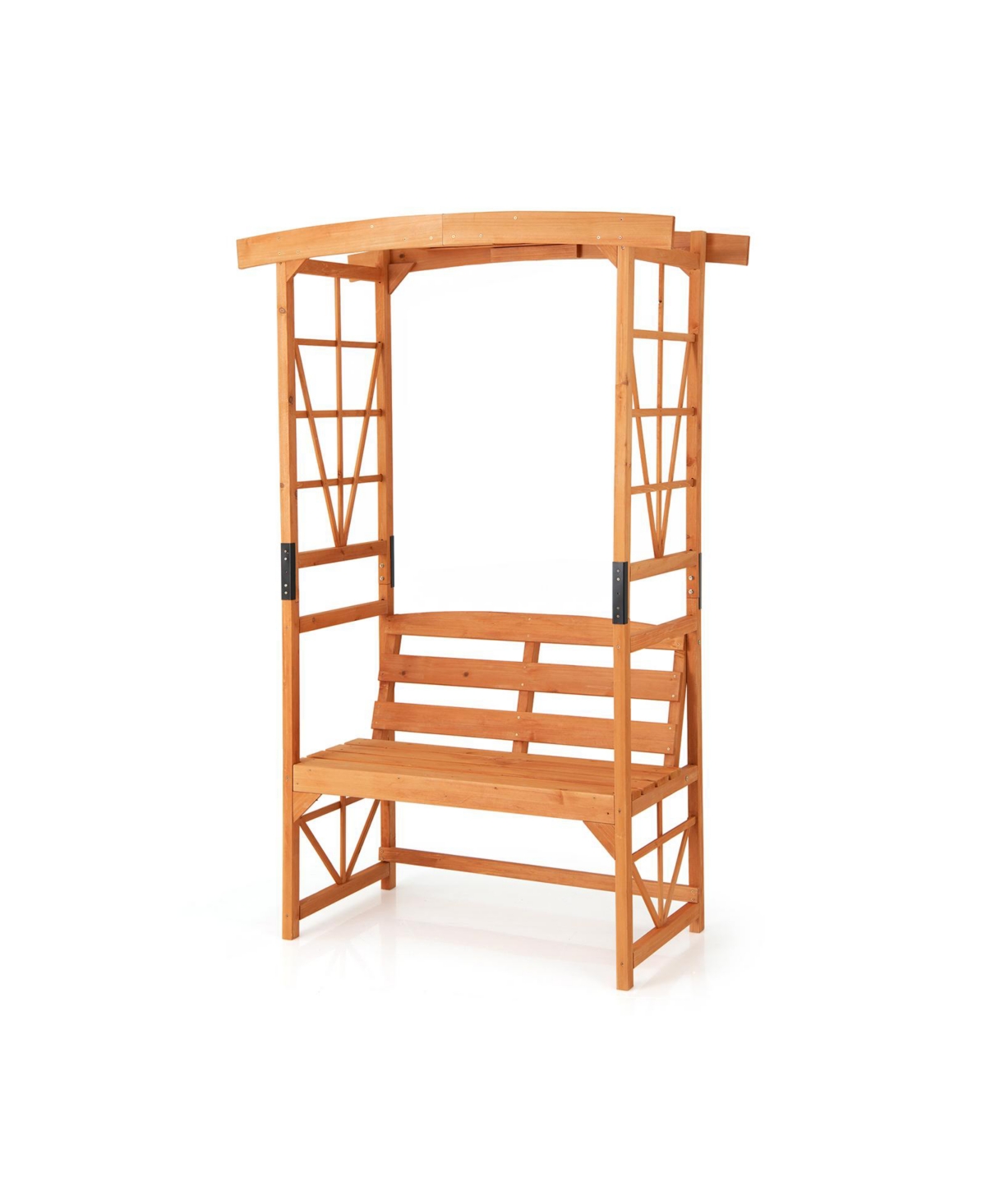 Click here for Gouun 6.2 Feet Tall Patio Garden Arbor with Pergol... prices