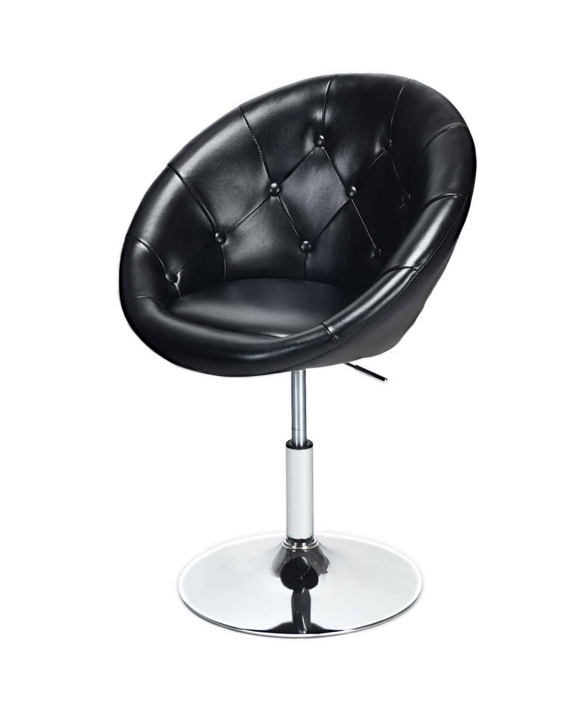 Click here for Gouun 1 Piece Adjustable Modern Swivel Round Tufte... prices