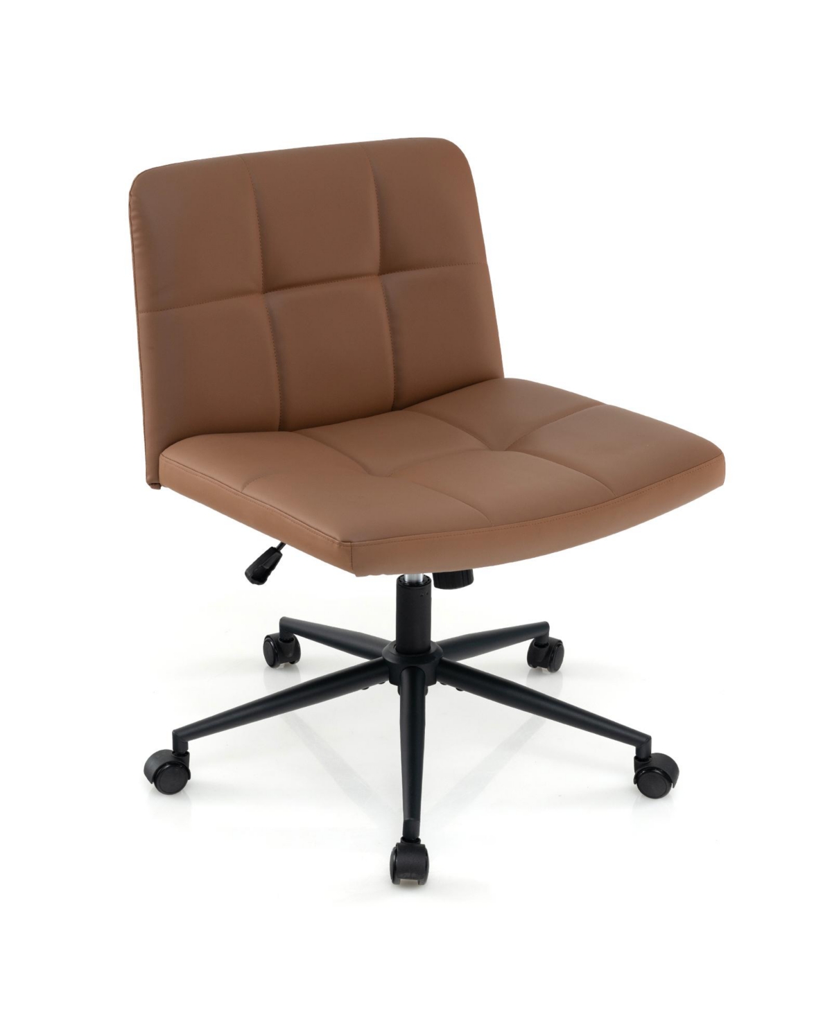 Click here for Gouun Height-adjustable Armless Desk Chair with Wh... prices