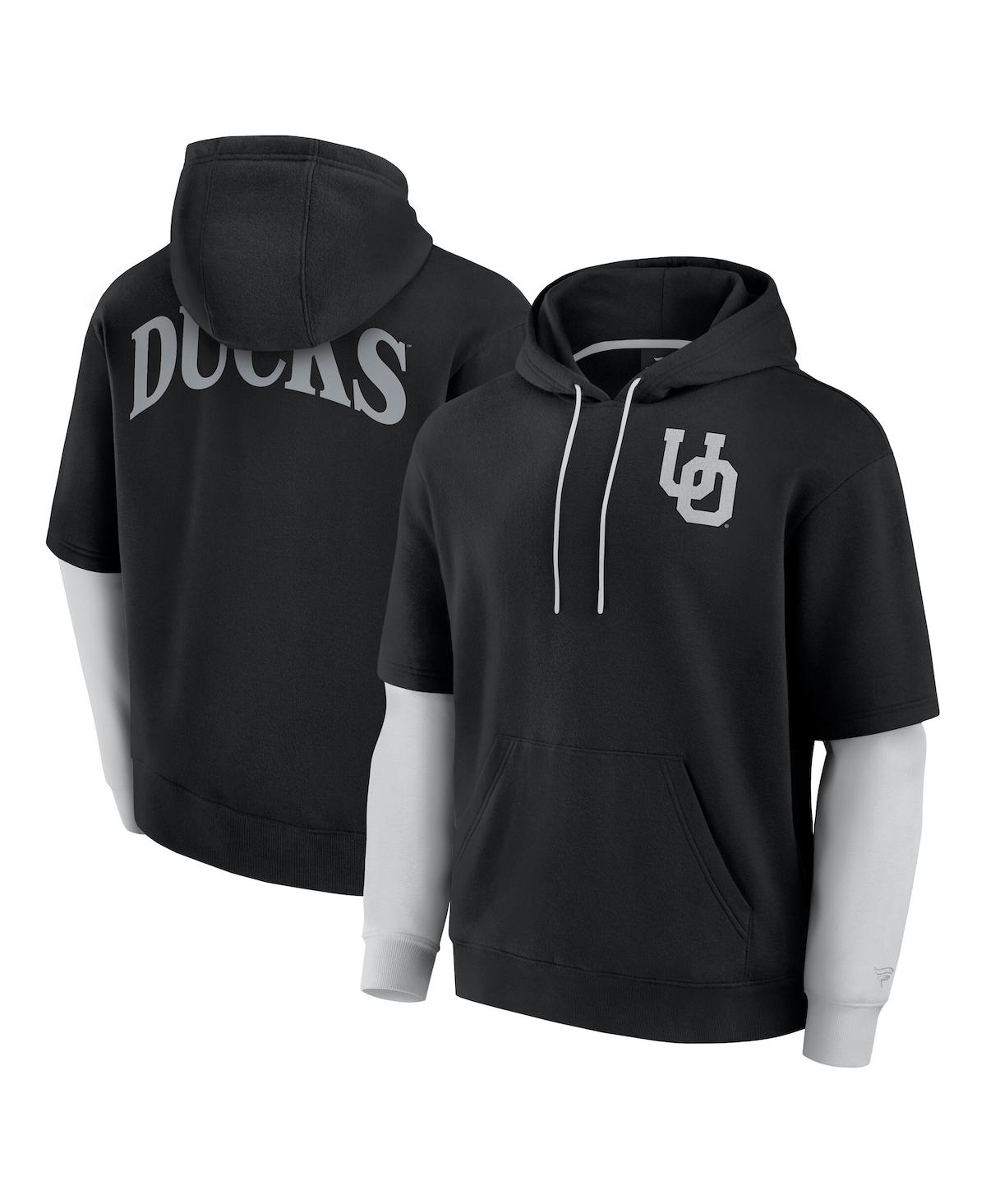 Click here for Fanatics Mens Black Oregon Ducks Sleek Pullover Ho... prices