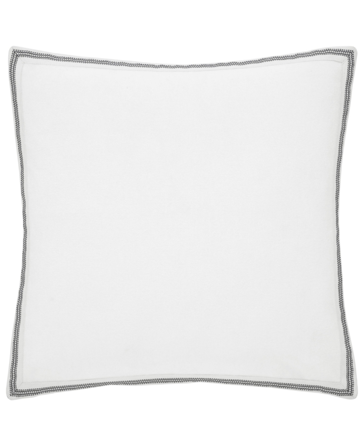 Click here for Ihi Home Meraki Cotton Velvet Border Pillow  20x 2... prices