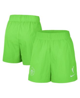 Nike Women's Neon Green Seattle Storm Buzzer Beaters Woven Performance ...