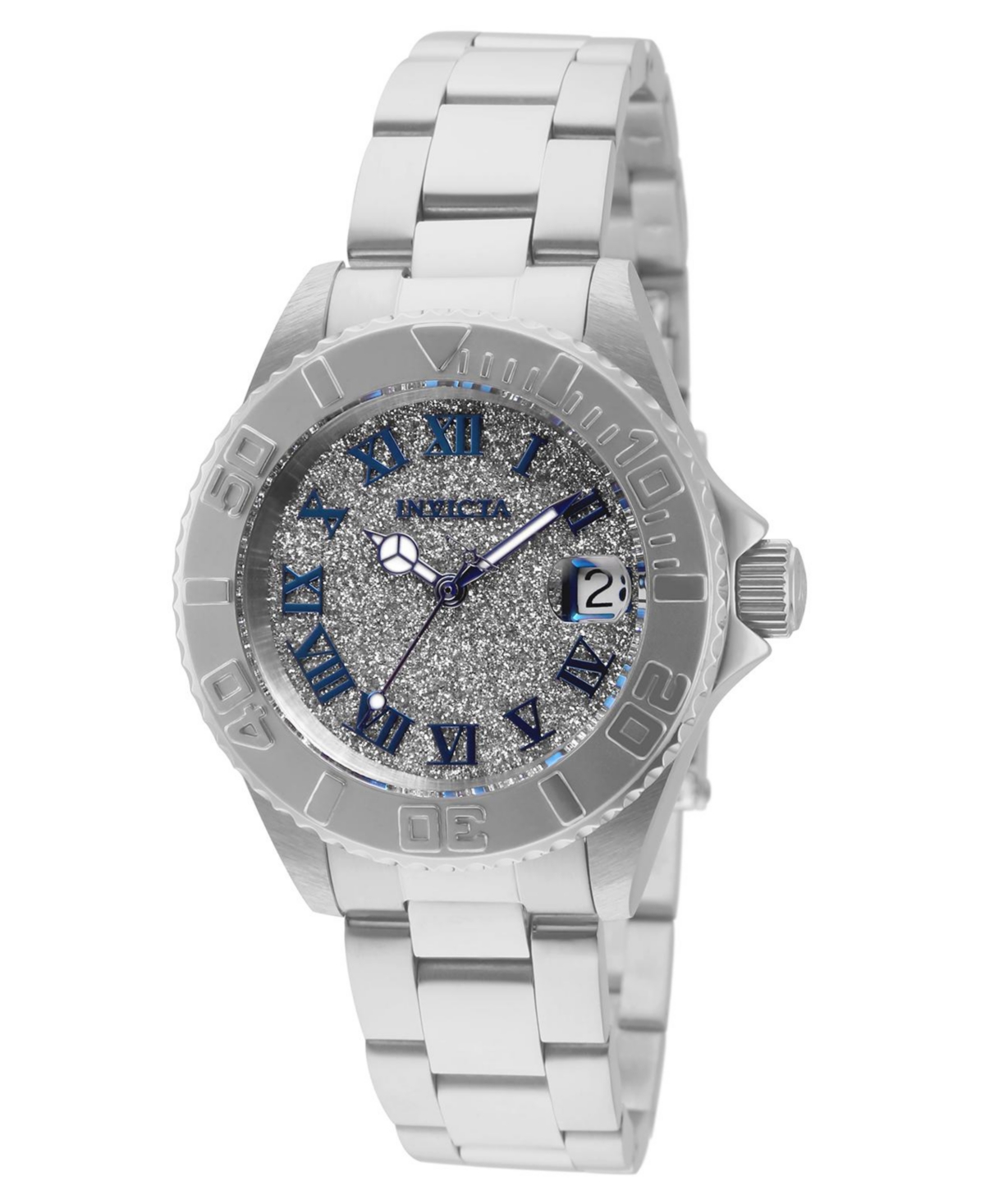 Click here for Invicta Womens 33360 Angel Quartz 3 Hand Silver Di... prices