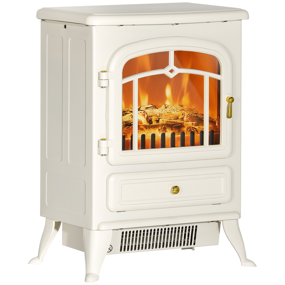 Click here for Homcom Electric Fireplace Heater with Realistic Le... prices
