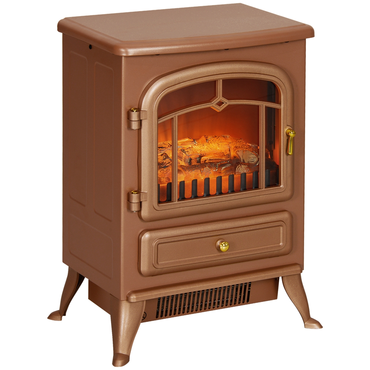 Click here for Homcom Electric Fireplace Heater with Realistic Le... prices