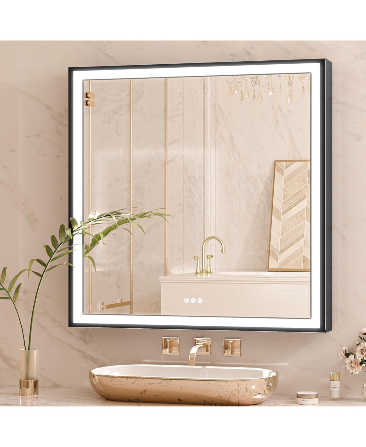 Click here for keonjinn 45° Angled Frontlit Metal Framed Bat... prices